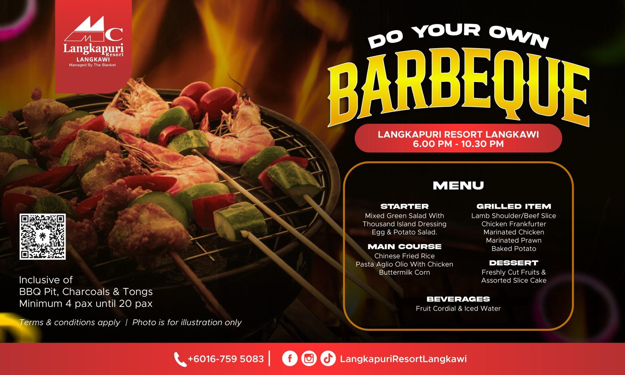 Do Your Own Barbeque - Langkapuri Resort